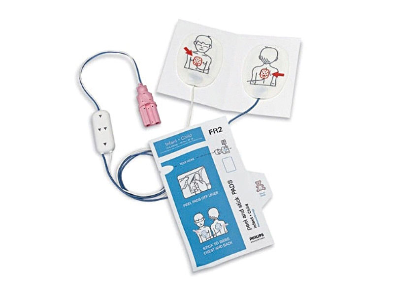 Defibrillator pads for CU-ER, pediatric