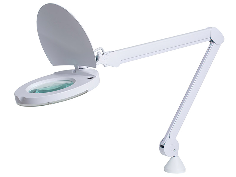 8W LED magnifying glass 5 diopter lens