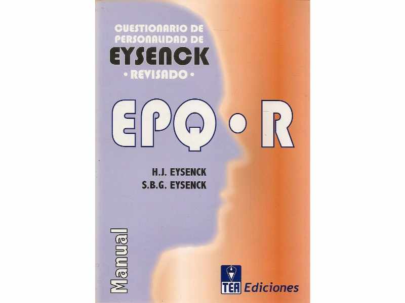 EPQ-R. Cuestionario de Personalidad de Eysenck Revisado (Juego Completo)