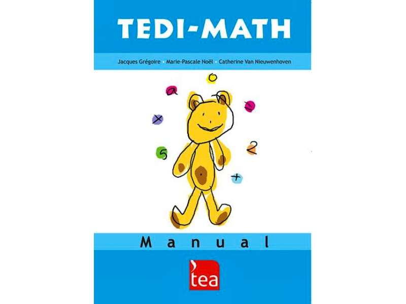 TEDI-MATH. Juego completo (Manual, 25 Cuadernillos de anotación, Cuadernos de estímulos A-B-C ...