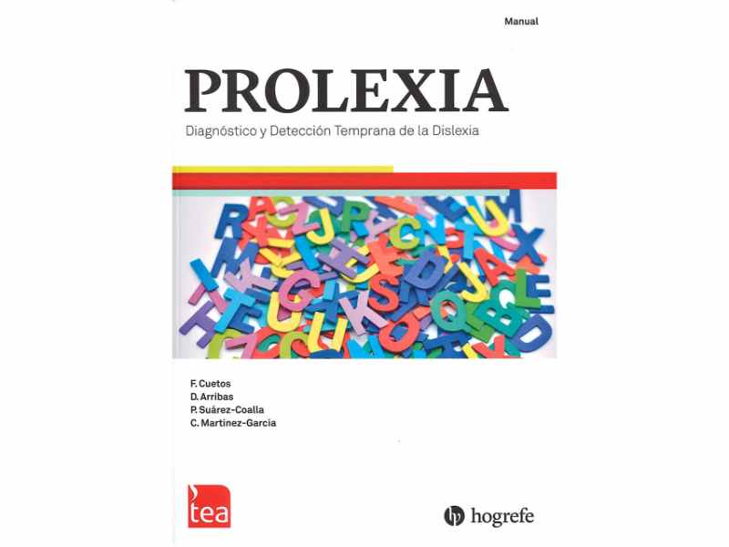 PROLEXIA. Diagnóstico y Detección Temprana de la Dislexia. Juego Completo (Manual, Kit ...