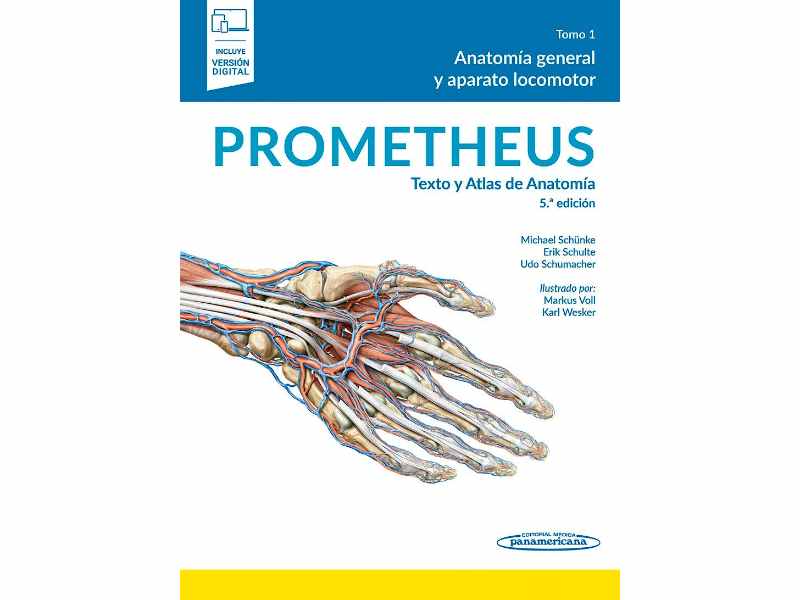PROMETHEUS Texto y Atlas de Anatomía, Tomo 1: Anatomía General y ...