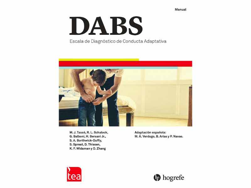 DABS. Escala de Diagnóstico de Conducta Adaptativa. Juego Completo ...