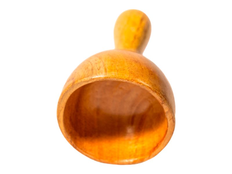 Copa mediana en madera de cedro de alta calidad 15cm x 9cm - 150g