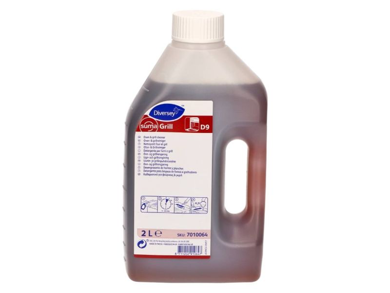 SUMA Grill D9 - Desengrasante de hornos y planchas