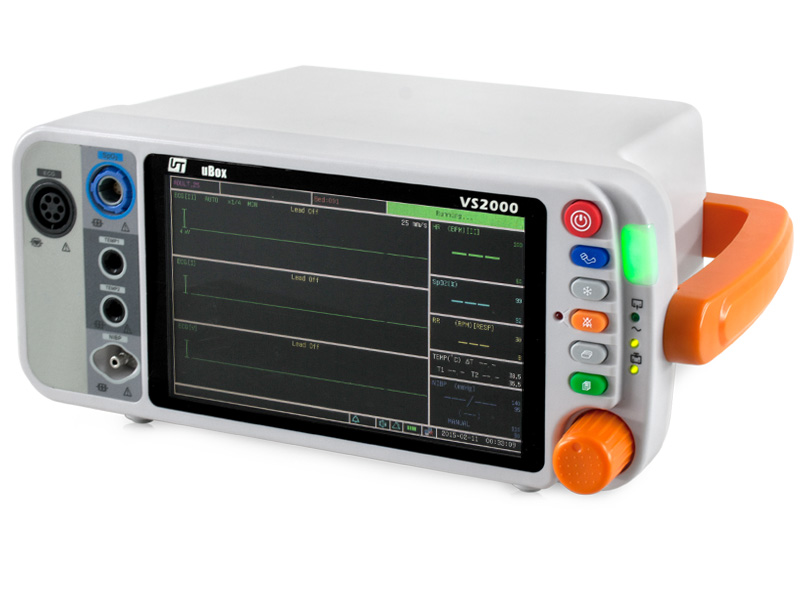 Vitalzeichen Monitor LCD-EKG, SpO2, NIBP, RESP und TEMP