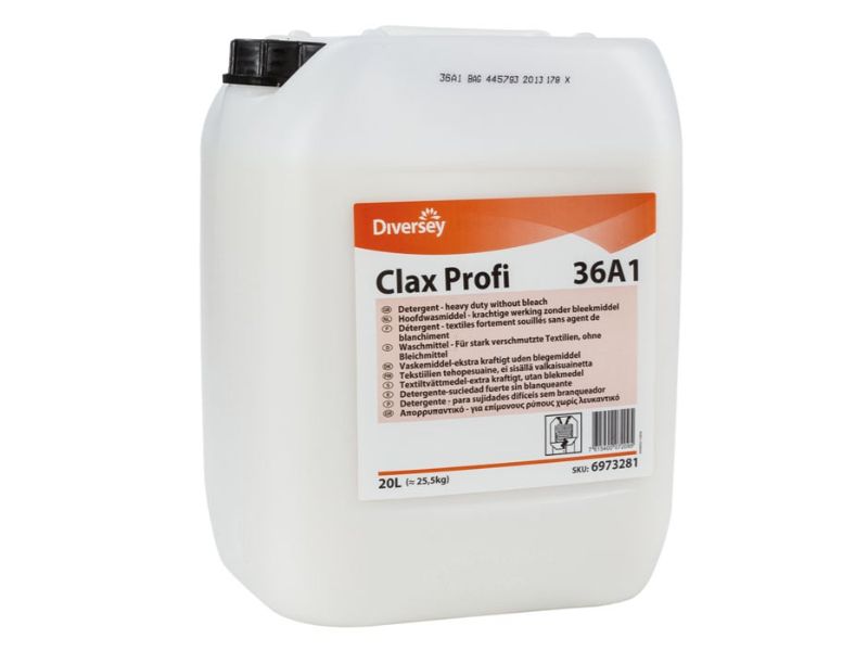 CLAX Profi 36A1 - Detergente para suciedades difíciles sin blanqueante