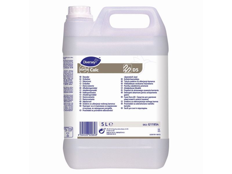 SUMA Calc D5 - Desincrustante concentrado para uso periódico