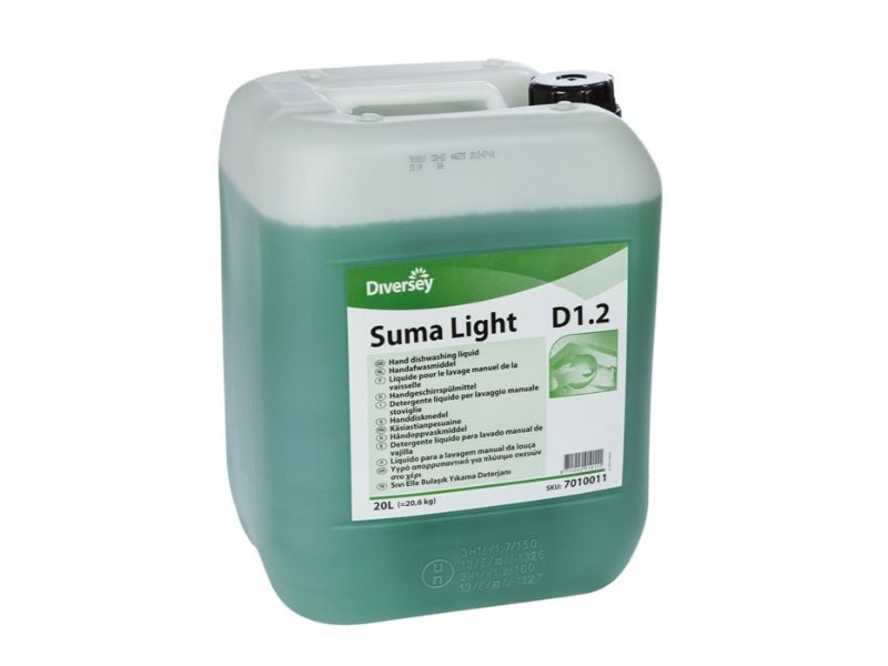 SUMA Light D1.2 - Detergente líquido para el lavado manual de vajilla