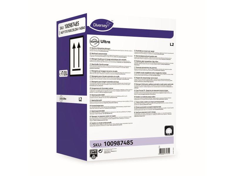 SUMA Ultra L2 - Detergente para el lavado automático de vajilla