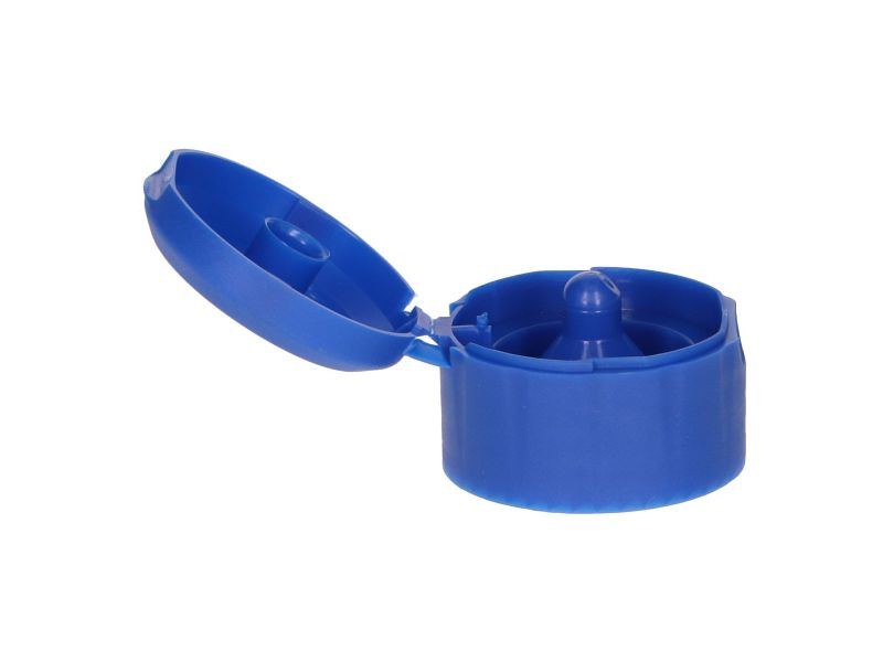 Tapón Flip top cap blue tilted