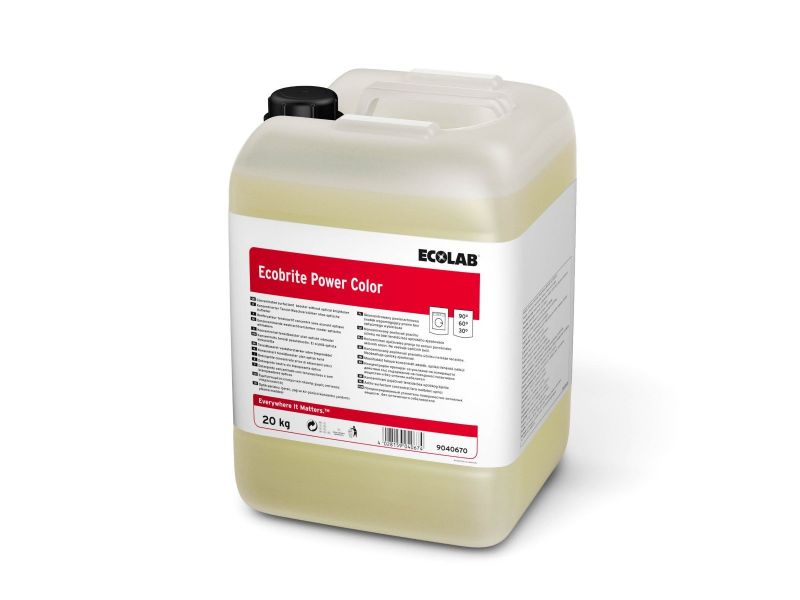 ECOBRITE POWER COLOR Detergente líquido para ropa de color