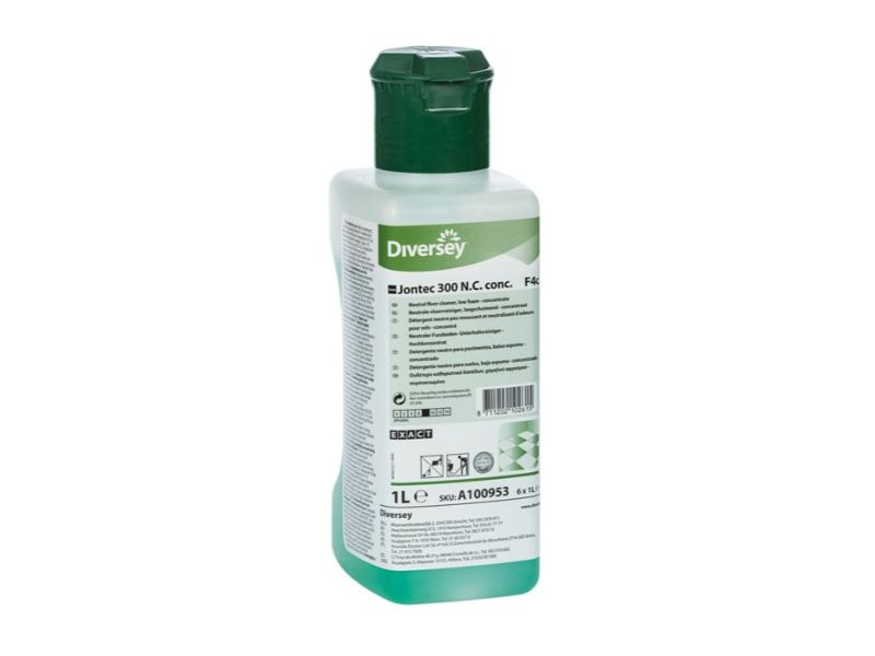 TASKI Jontec 300 conc F4c - Detergente neutro para suelos, baja espuma