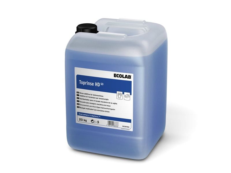 TOPRINSE HD SO Abrillantador líquido para el lavado mecánico de la vajilla