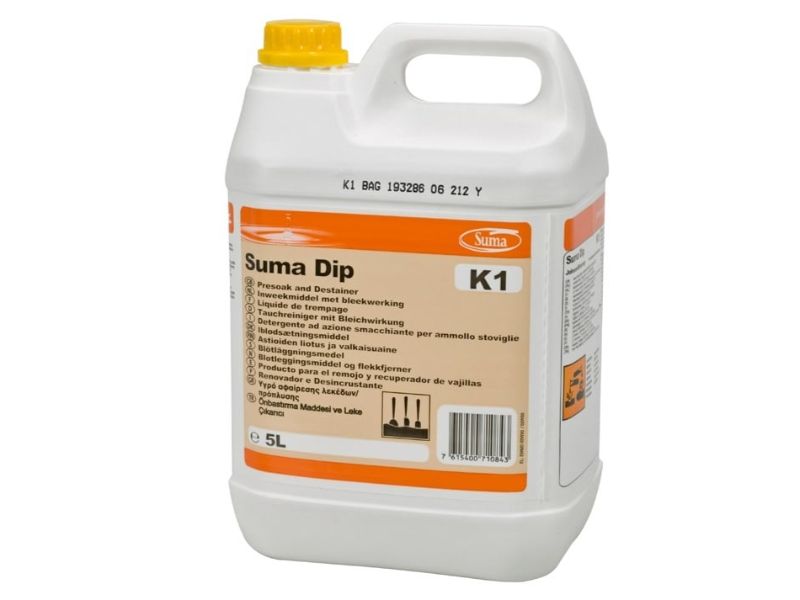 SUMA Dip K1 - Producto para remojo y recuperación de vajillas