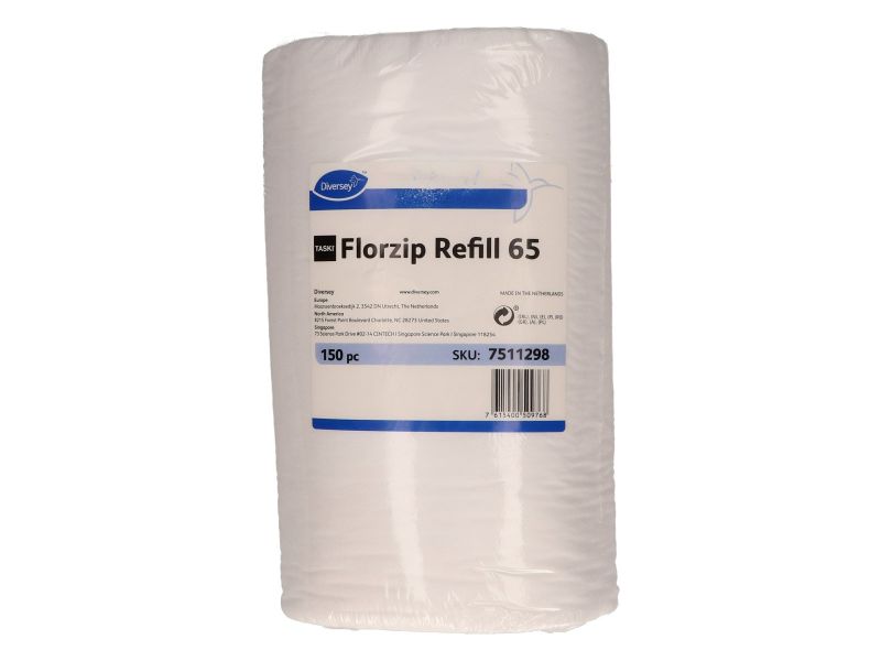 TASKI Florzip Refill 65 x 25 cm - Rollo de gasas desechables