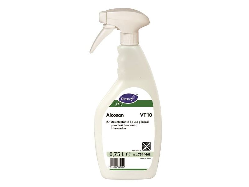 DIVERSEY Alcosan - Desinfectante de uso general para desinfecciones ...
