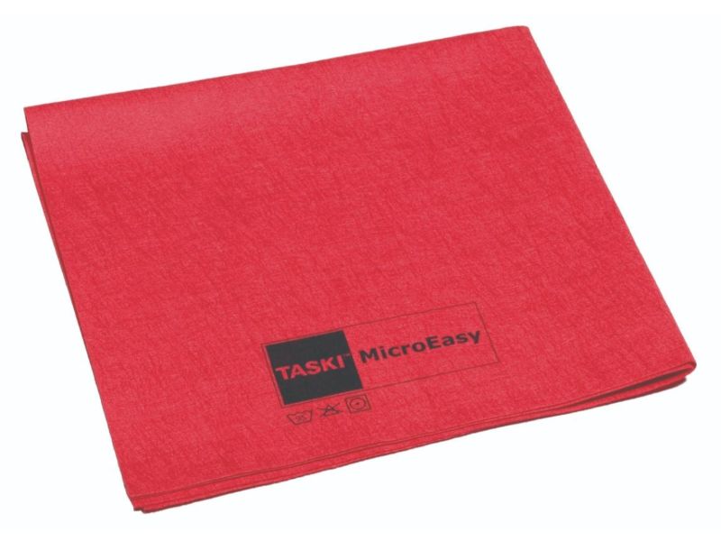 TASKI MicroEasy - Pano de microfibra 38 x 37 cm - Vermelho