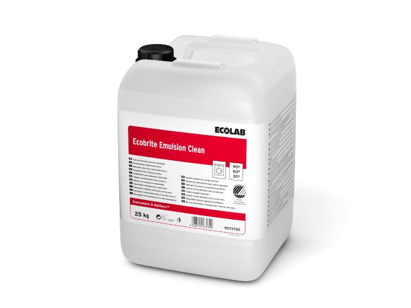 ECOBRITE EMULSION CLEAN Detergente monocomponente alcalino altamente eficaz