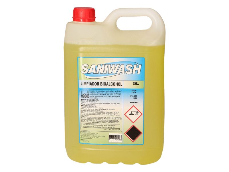 SANIWASH Limpiador bioalcohol