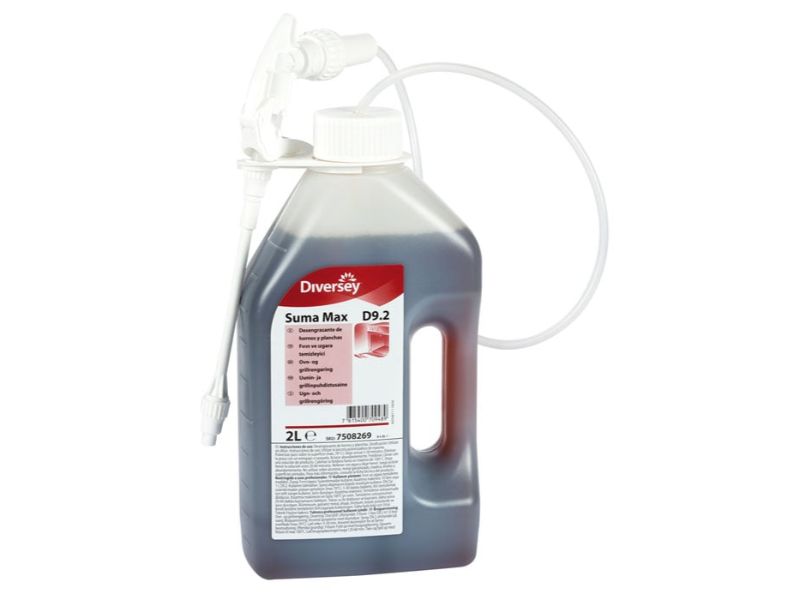 SUMA Max D9.2 - Desengrasante de hornos y planchas
