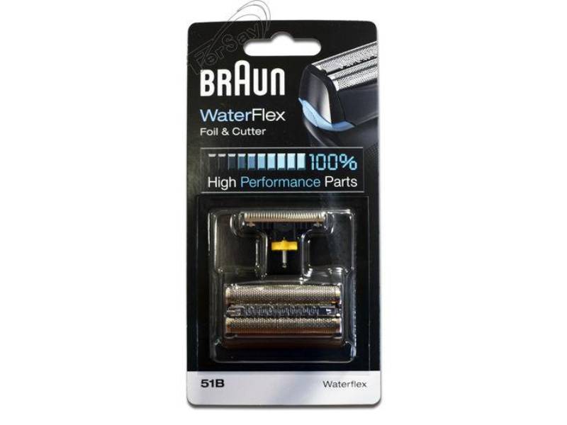 Lame de Rasage Braun CombiPack 51B Waterflex: Douceur et Confort Uniques