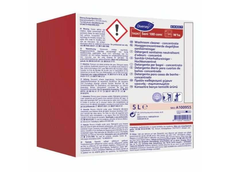 TASKI Sani 100 conc W1a - Detergente para baños - concentrado