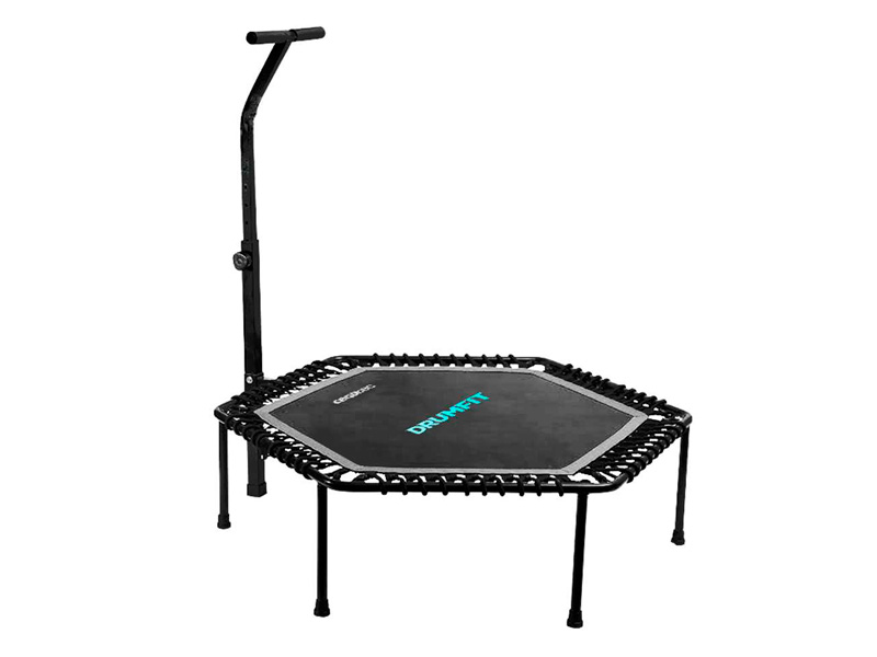 Trampolim Fitness Drumfit Jump 127 cm Cecotec com 6 Alturas Reguláveis