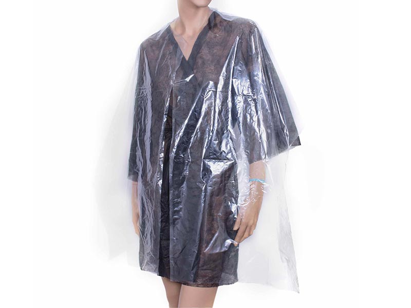 Disposable Polyethylene Cape, 83 x 110 cm, 50 Units