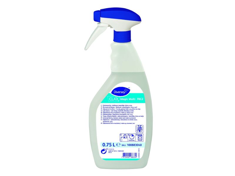 CLAX Magic Multi 70C2 - Quitamanchas – Multiusos: maquillaje, tinta y curry