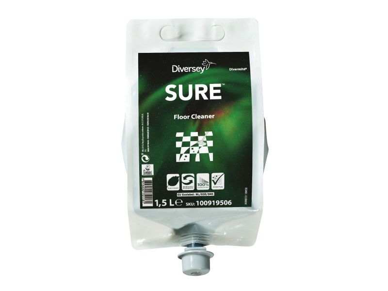 SURE Floor Cleaner DVM - Detergente neutro ecológico suelos