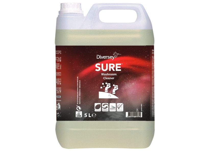 SURE Washroom Cleaner - Detergente diario para limpieza de baños