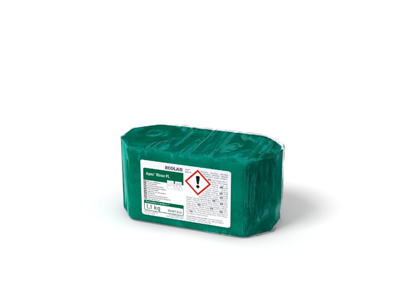 APEX RINSE PL Abrillantador sólido superconcentrado