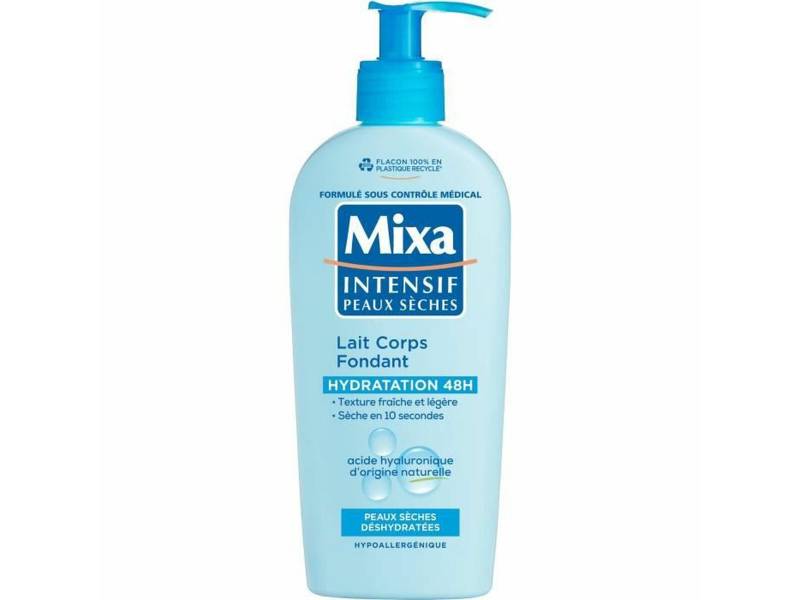 Crème pour le corps Mixa hydratante intensive - 6 unités