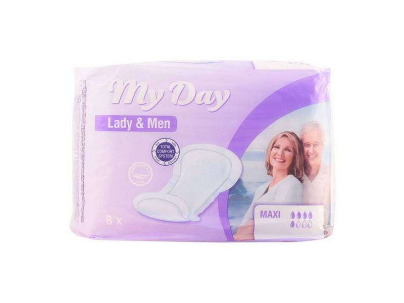 Tampon Sanitaire Incontinence Maxi My Day My Day (8 uds) 8 Unités