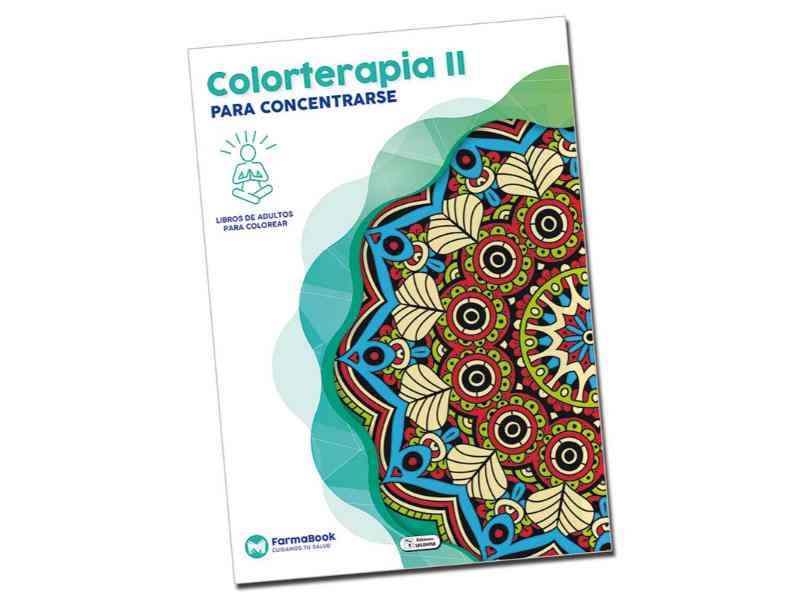 Libro Ejercicios Mentales: Colorterapia II 'Concentrarse'
