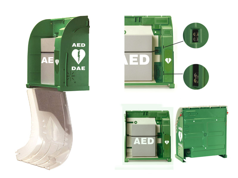 Aivia 100 Aed Wall Cabinet With Alarm | Cabinets Matttroy