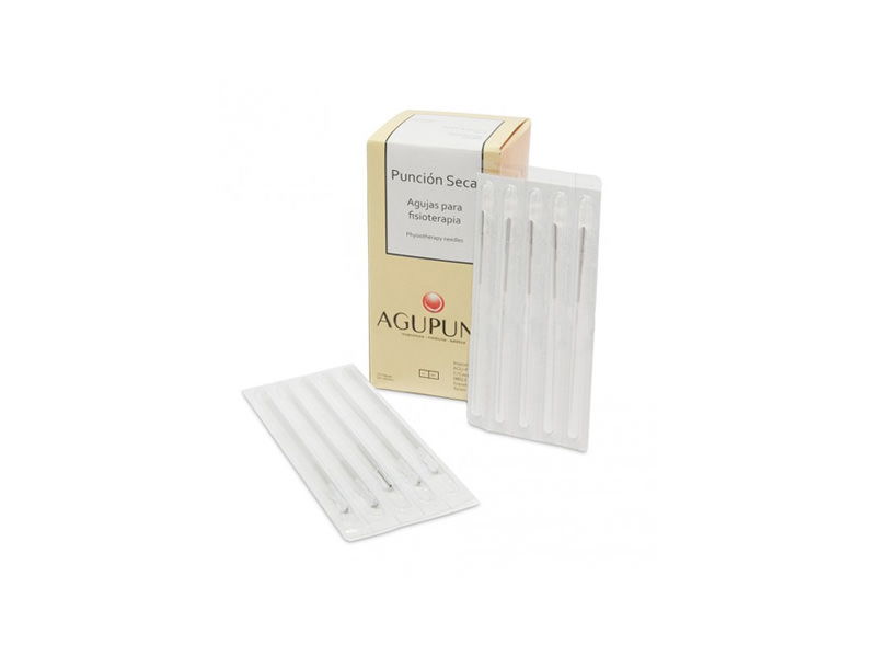 Dry puncture needles with guide 100 units