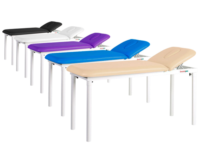Fixed pediatric treatment table 2 sections 140 x 62 cm