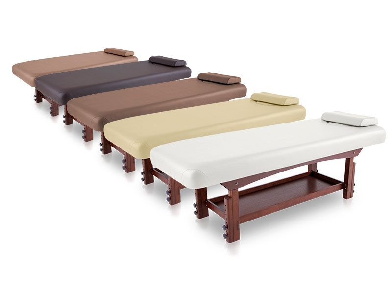 Fixed SPA Bed with Wooden Base