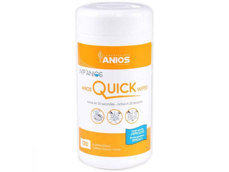Toallitas Anios quick wipes