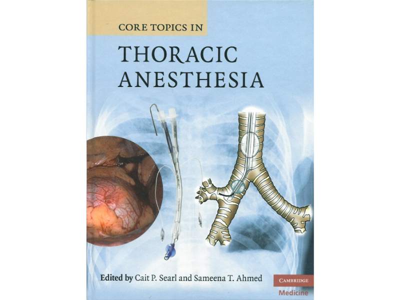 Temas Principales en Anestesia Torácica / Core Topics in Thoracic ...