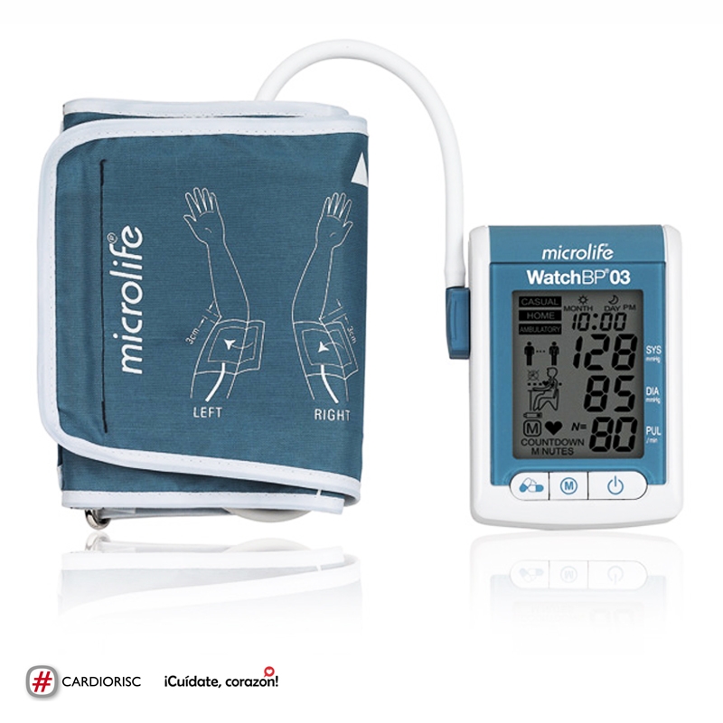 Monitor de presión arterial ambulatoria WatchBP O3 Ambulatory Microlife