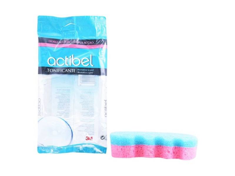 Éponge Tonifiante Double Action Actibel Doble Acción Calypso (1 pièce)