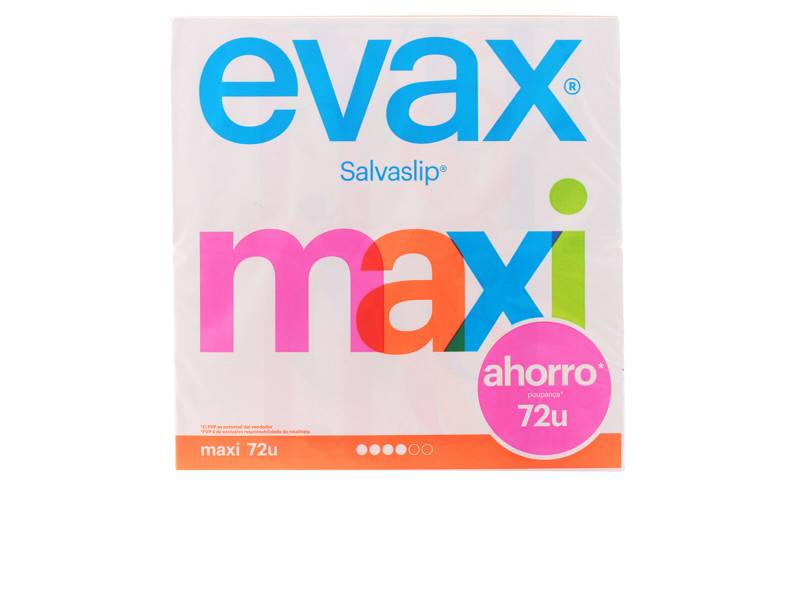 Protections Quotidiennes Maxi Evax 72 Unités