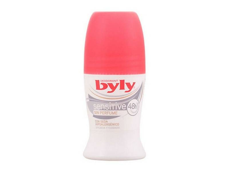 Déodorant roll-on Byly Sensitive Byly (50 ml) pour peaux sensibles.