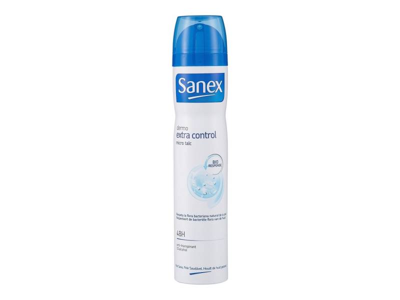 Spray Déodorant Dermo Extra Control Sanex (200 ml) - Protection 48h ...