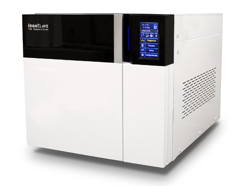 Autoclave class B 23L, LCD touchscreen, USB, printer