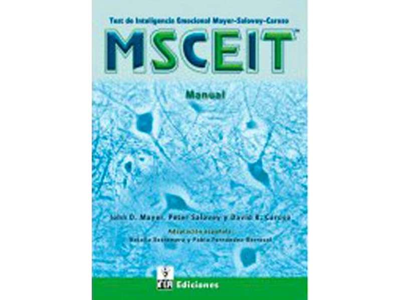 MSCEIT. Test de Inteligencia Emocional Mayer-Salovey-Caruso (Juego ...
