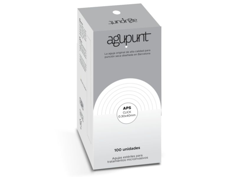 Aguja APS Click Blanco 0,30x40, 100 uds